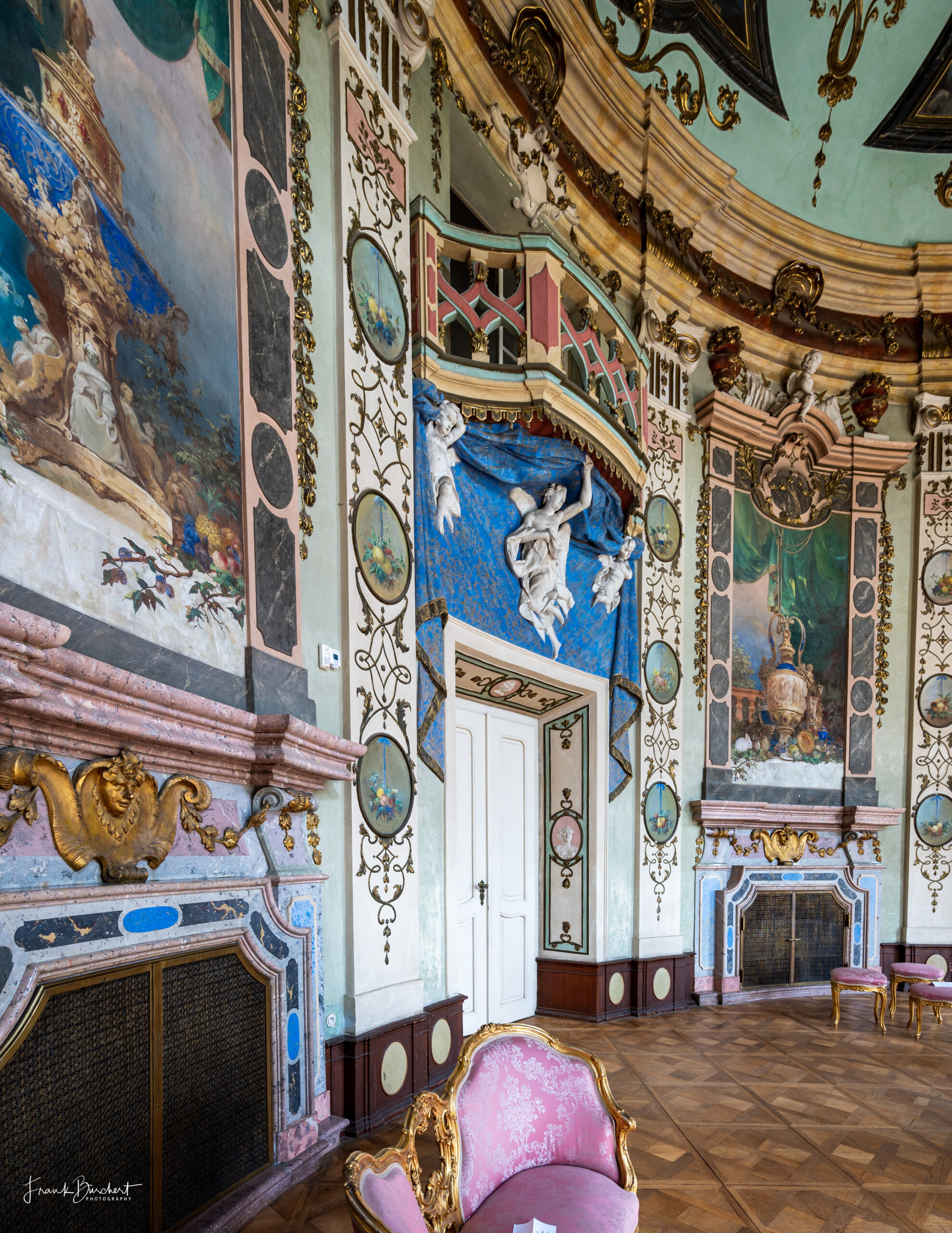 Schloss Ploschkowitz in Böhmen und der pensionierte Kaiser