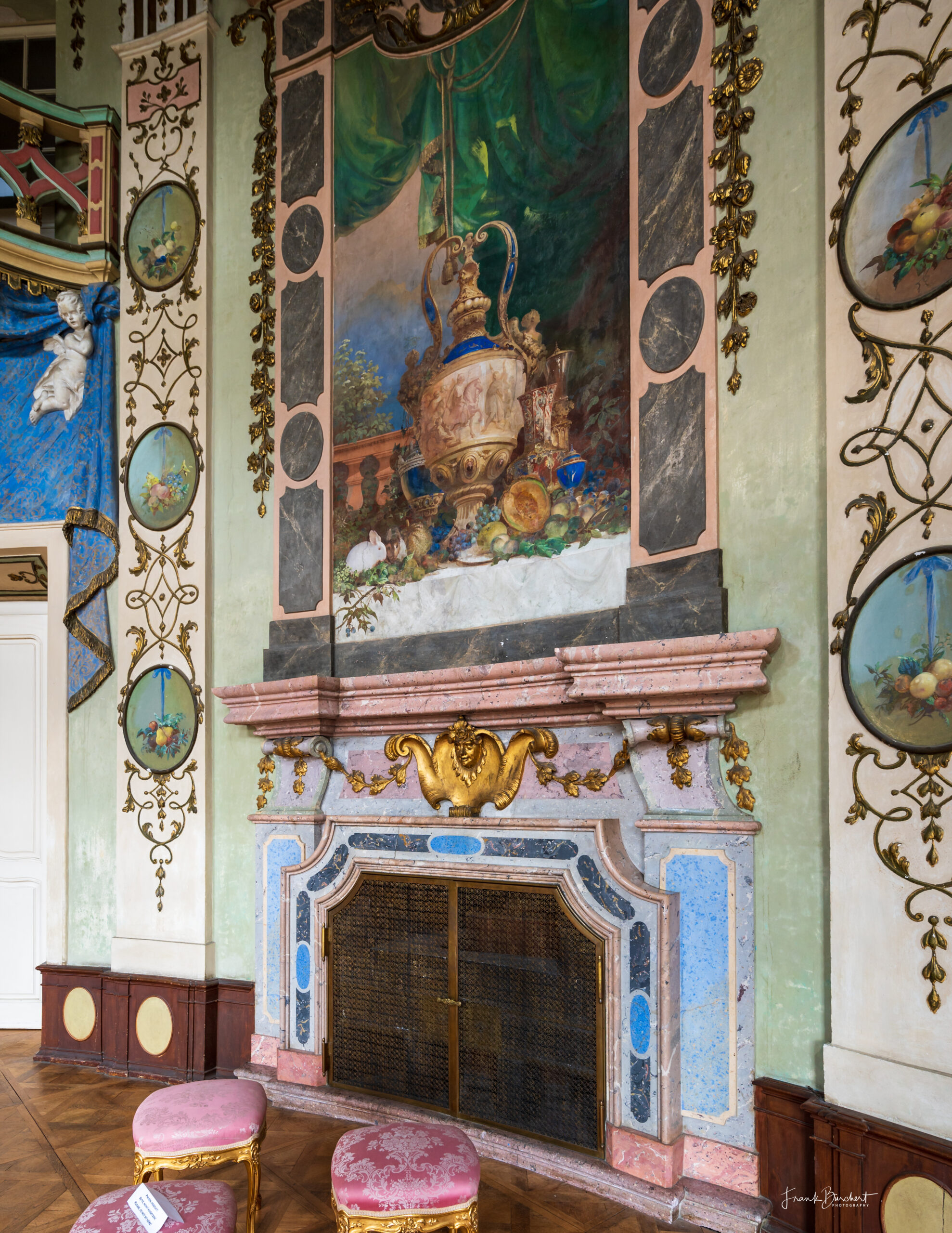 Schloss Ploschkowitz in Böhmen und der pensionierte Kaiser