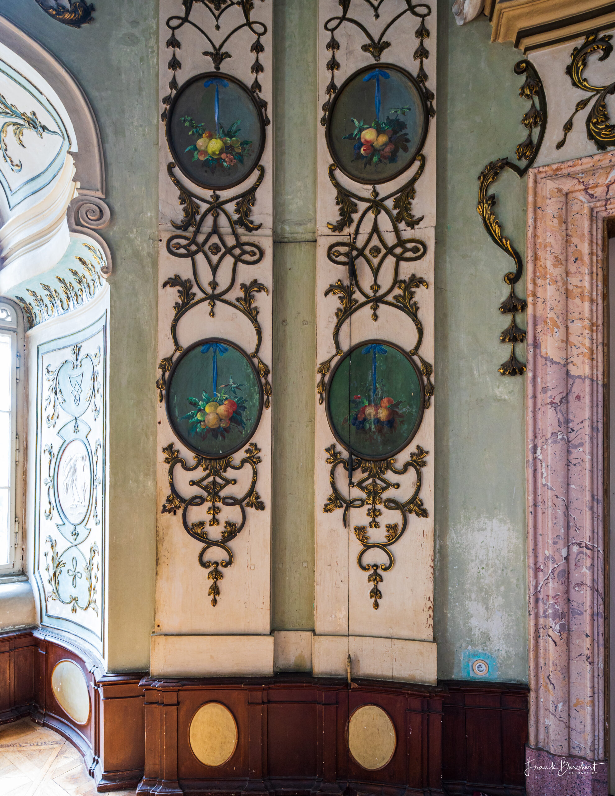 Schloss Ploschkowitz in Böhmen und der pensionierte Kaiser